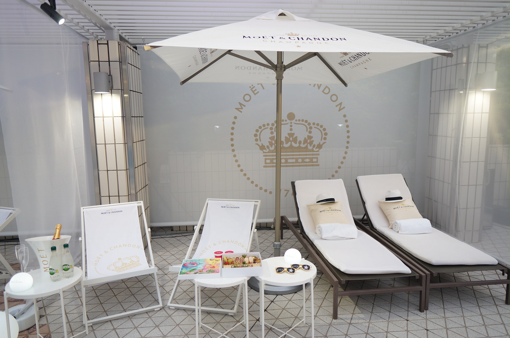 “Summer Beach Club with Moët & Chandon by the skyline”ANAインターコンチネンタルホテル ...