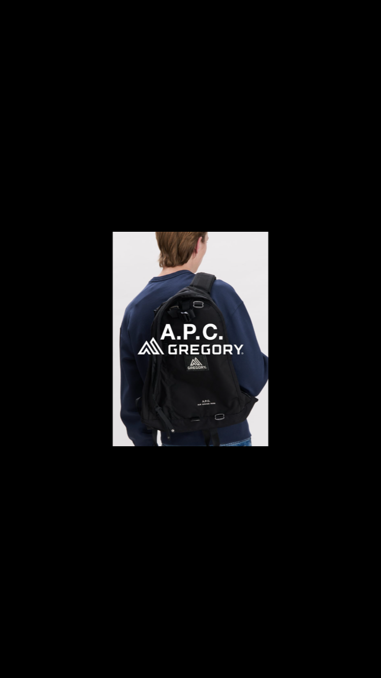 A.P.C. X GREGORY カプセルコレクションを発売 | THE-SELECTION MAGAZINE